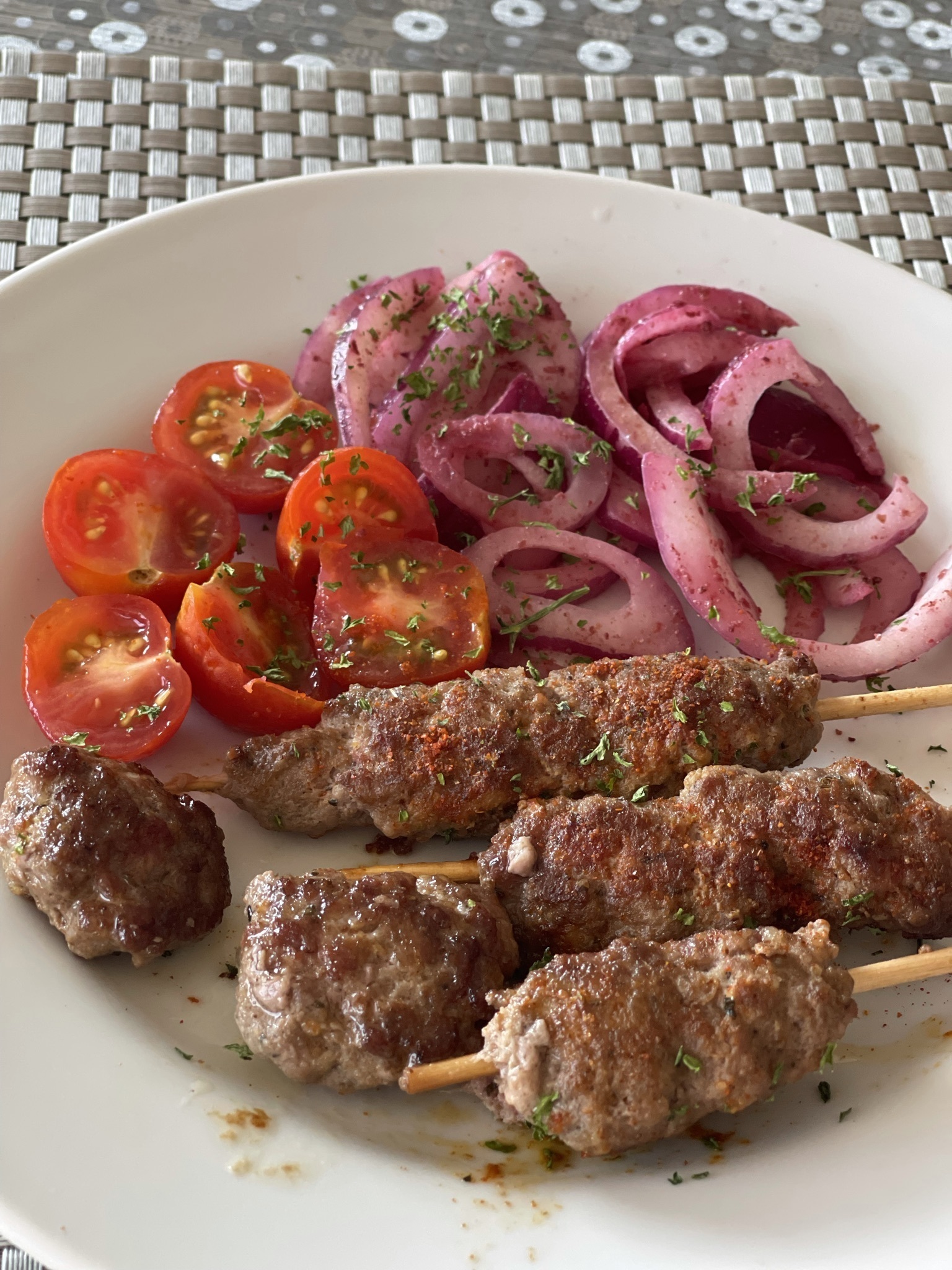 Home made kabab